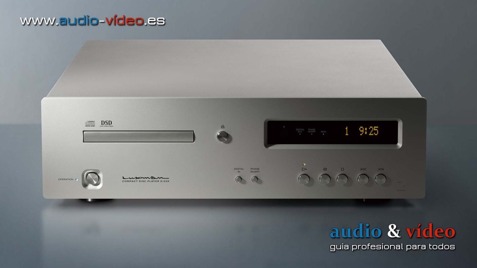 Reproductor CD Luxman D-03X