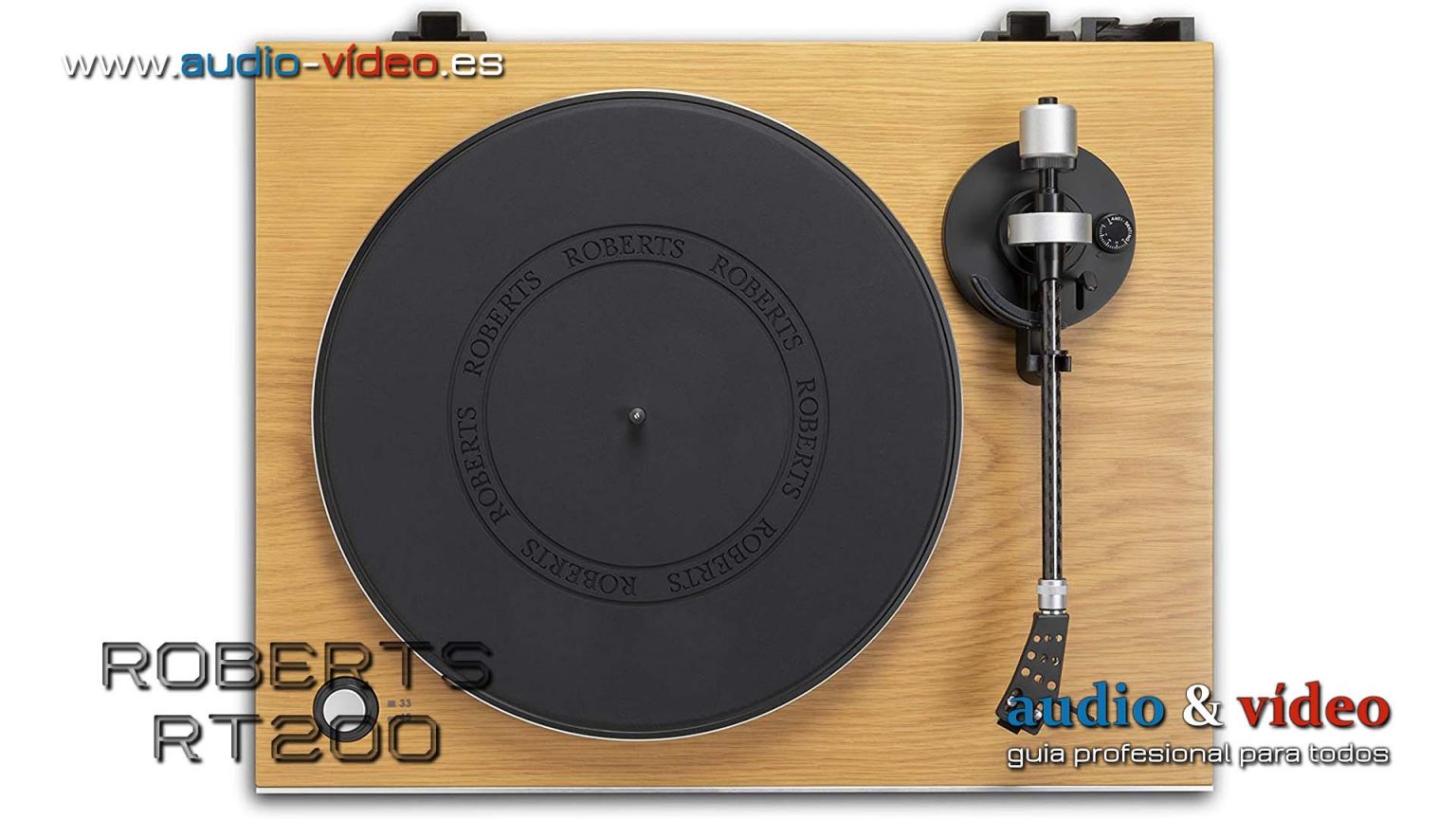 El tocadiscos Roberts RT200