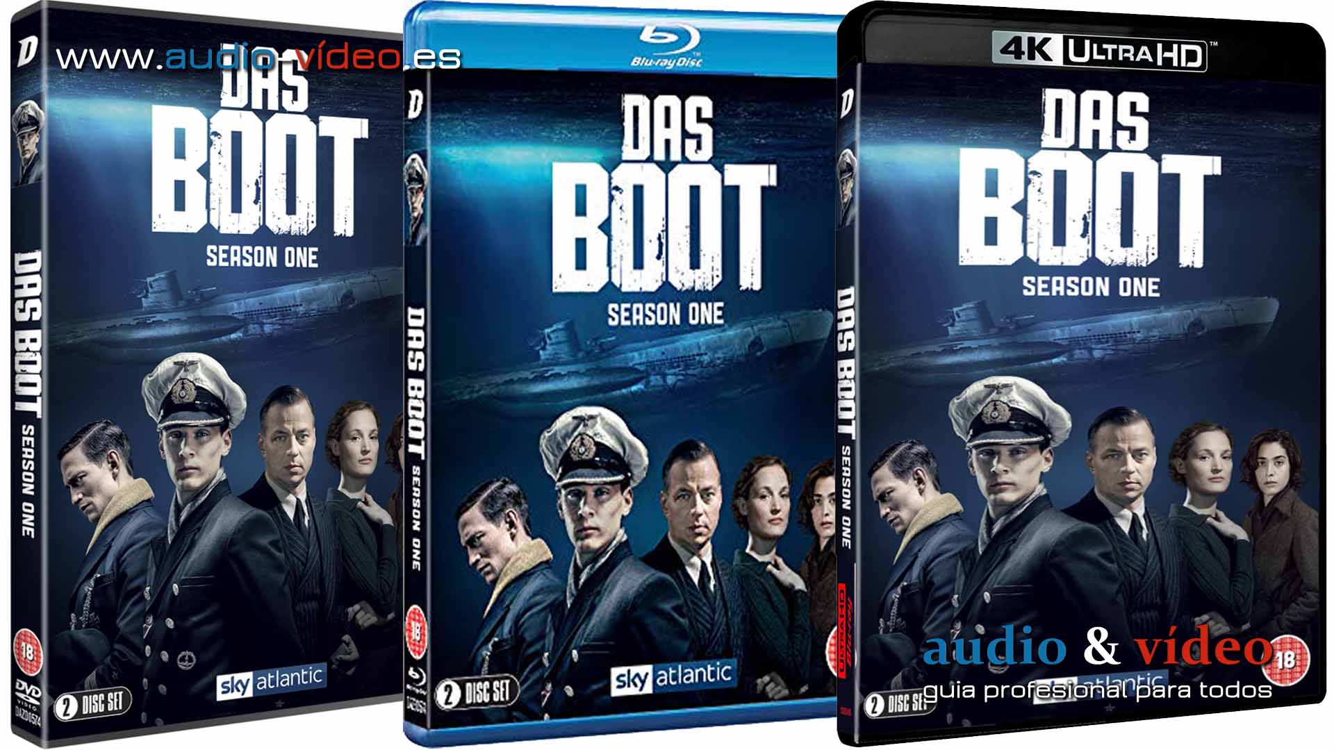 Das Boot - 4K UHD, BluRay y DVD - será la primera serie de televisión ...