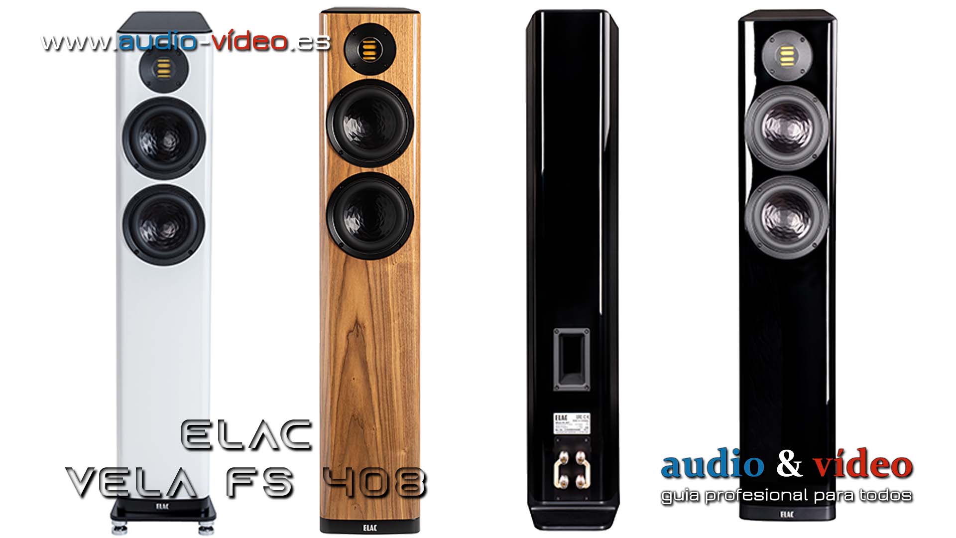️ Altavoces de suelo - ELAC VELA FS 408