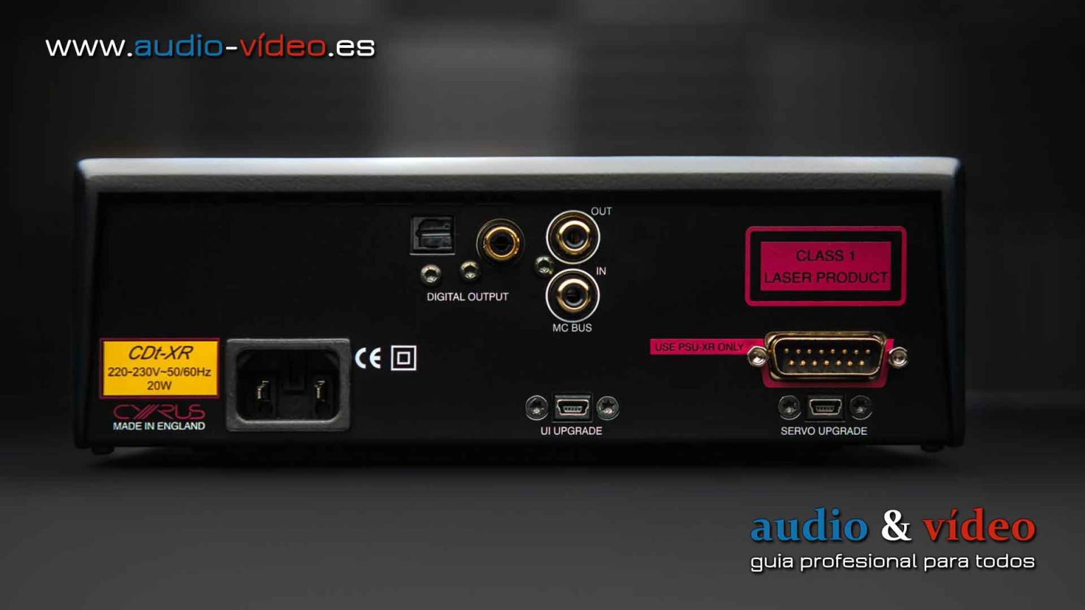 ️ Nueva serie: Cyrus Audio XR (i7-XR, i9-XR, CDt-XR, CDi-XR, PRE-XR, PSU-XR) ️ Audio Profesional ️