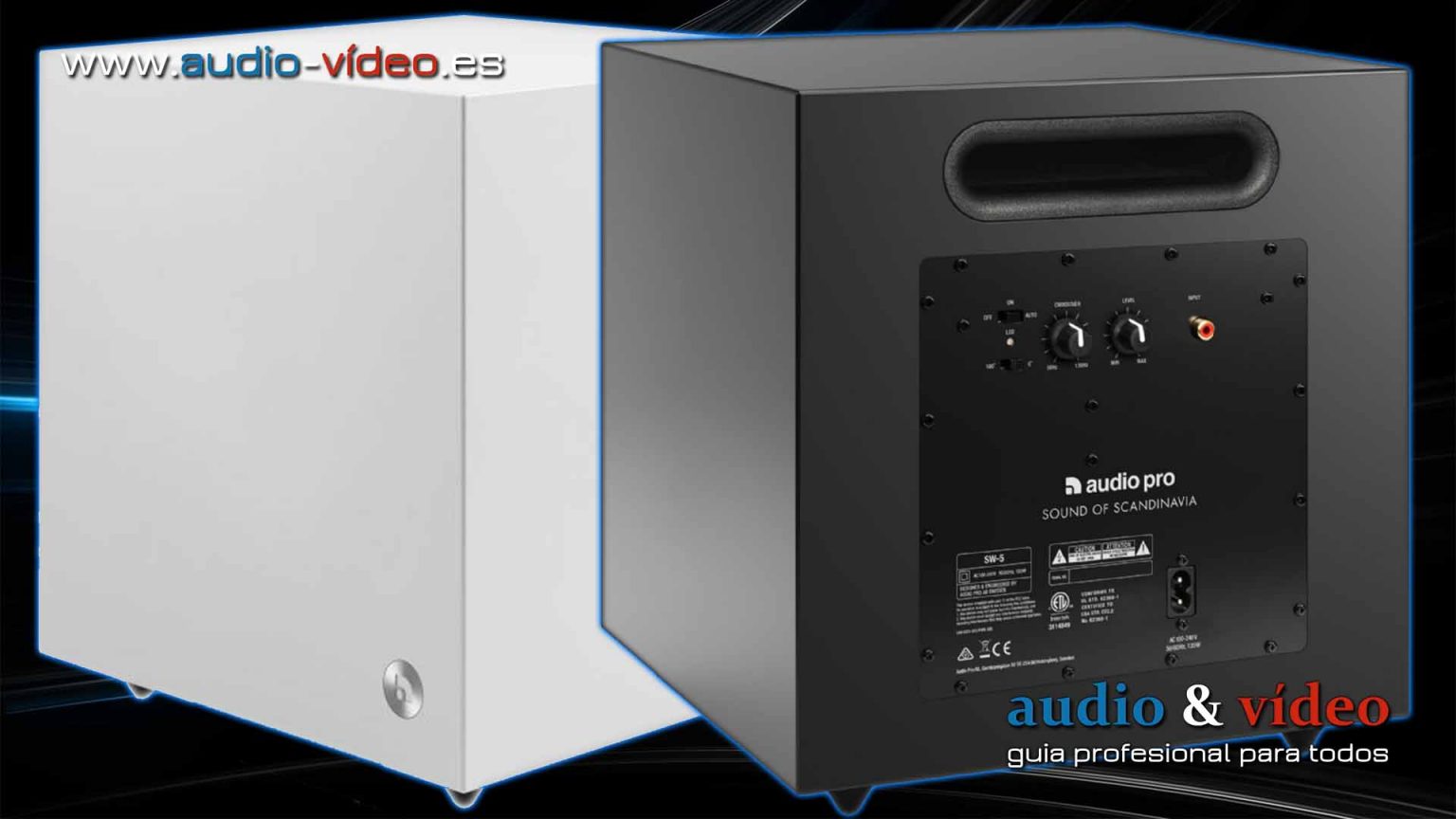️ Audio Pro SW-5 -subwoofer activo ️ Audio Pro / Home Cinema ️