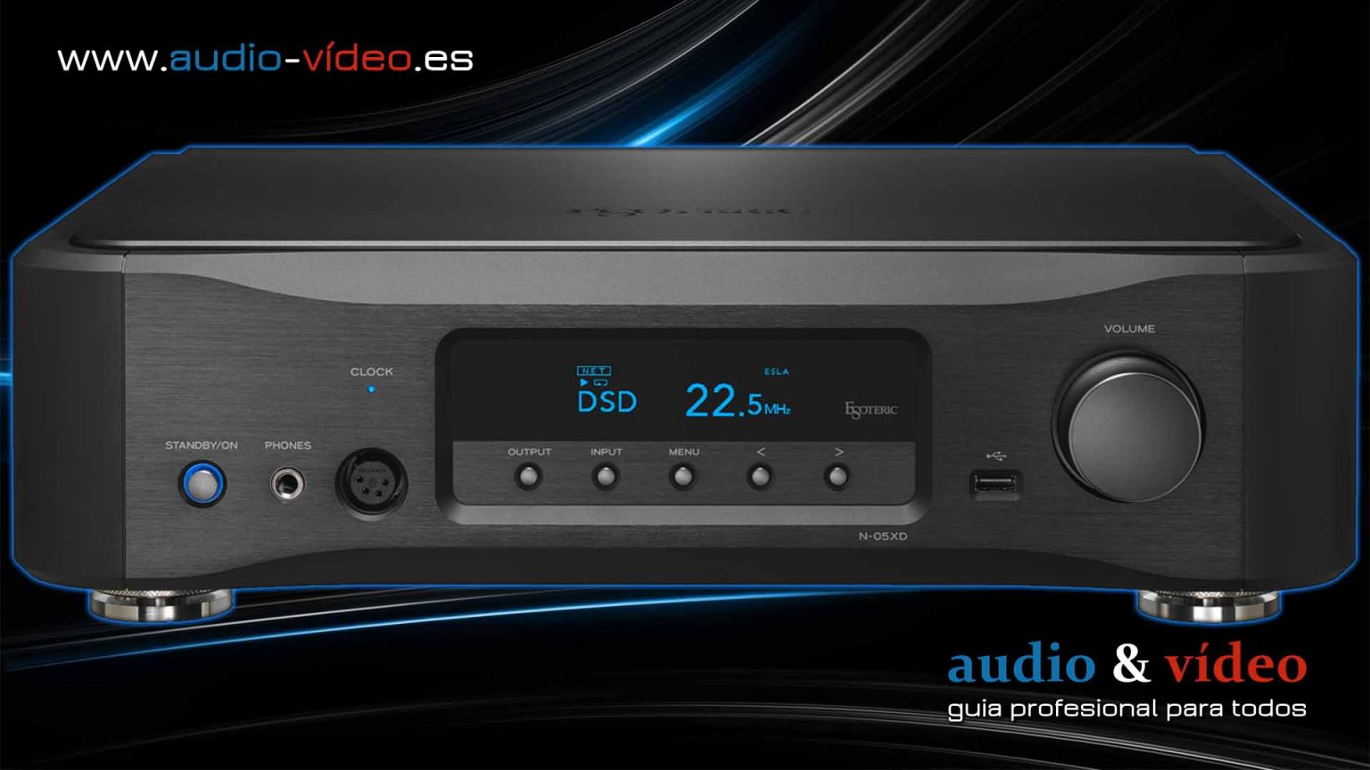 ️ Esoteric D-05X - preamplificador Master Sound Discrete DAC ️ HiEnd ...