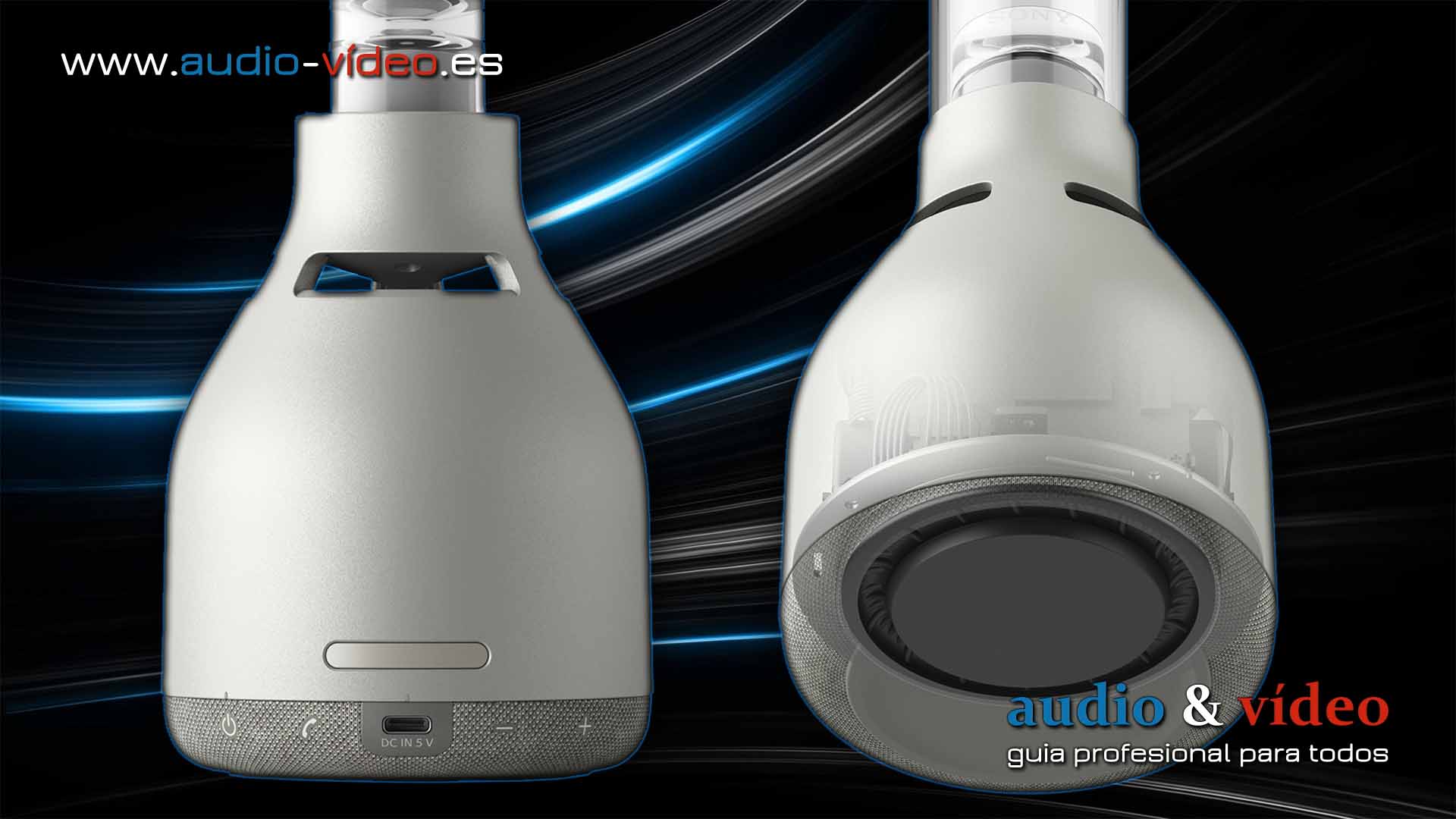 ️ Glass Sound Sony LSPX-S3 - altavoz con tweeter de cristal orgánico