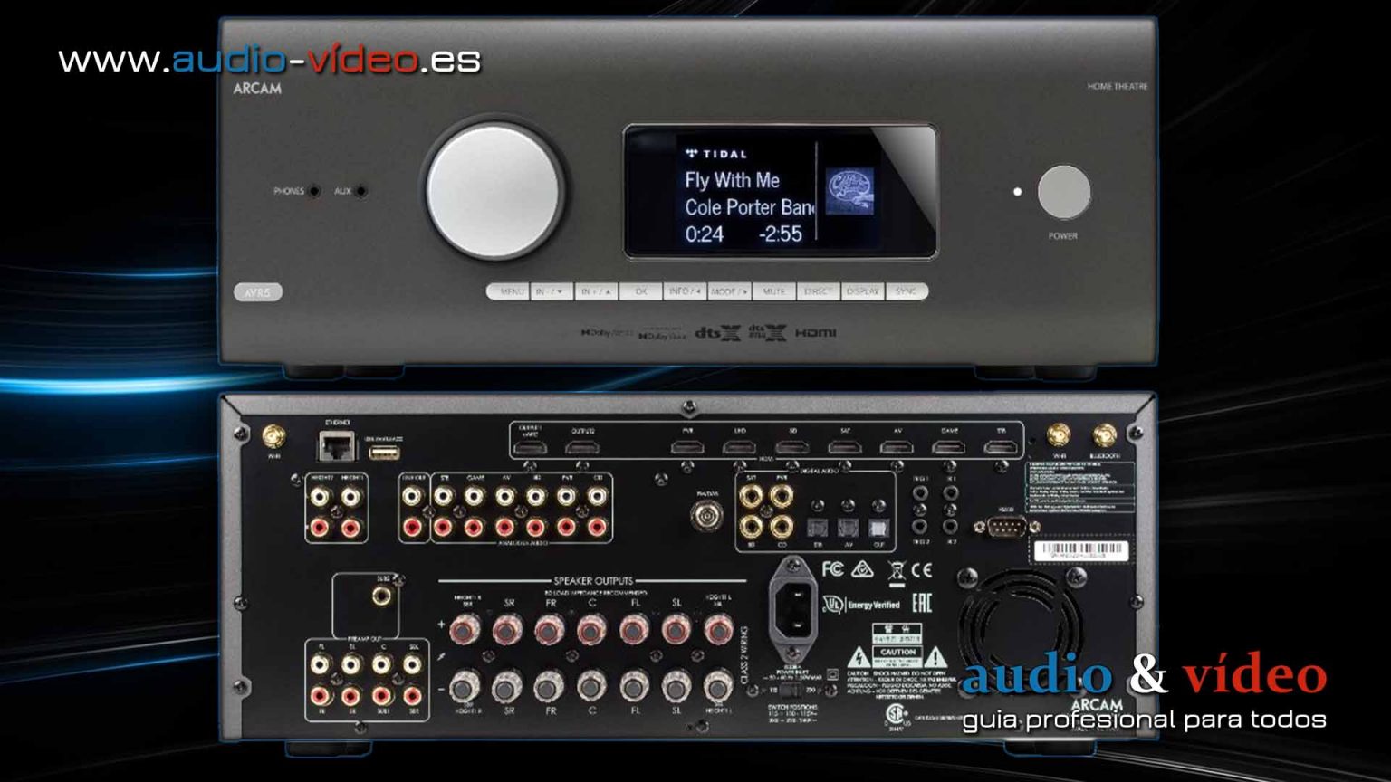 ️ Arcam AVR5 - amplificador 7.1.4 canales ️ Pro Home Cinema ️