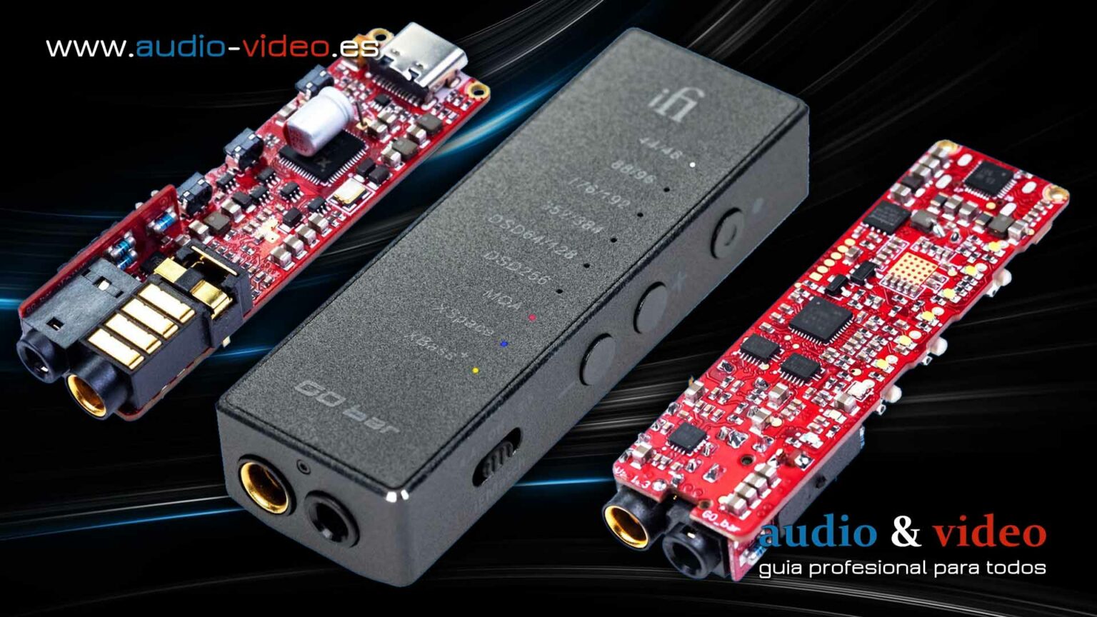 iFi - GO Bar y GO Bar - 10th Anniversary Edition - DAC/auriculares