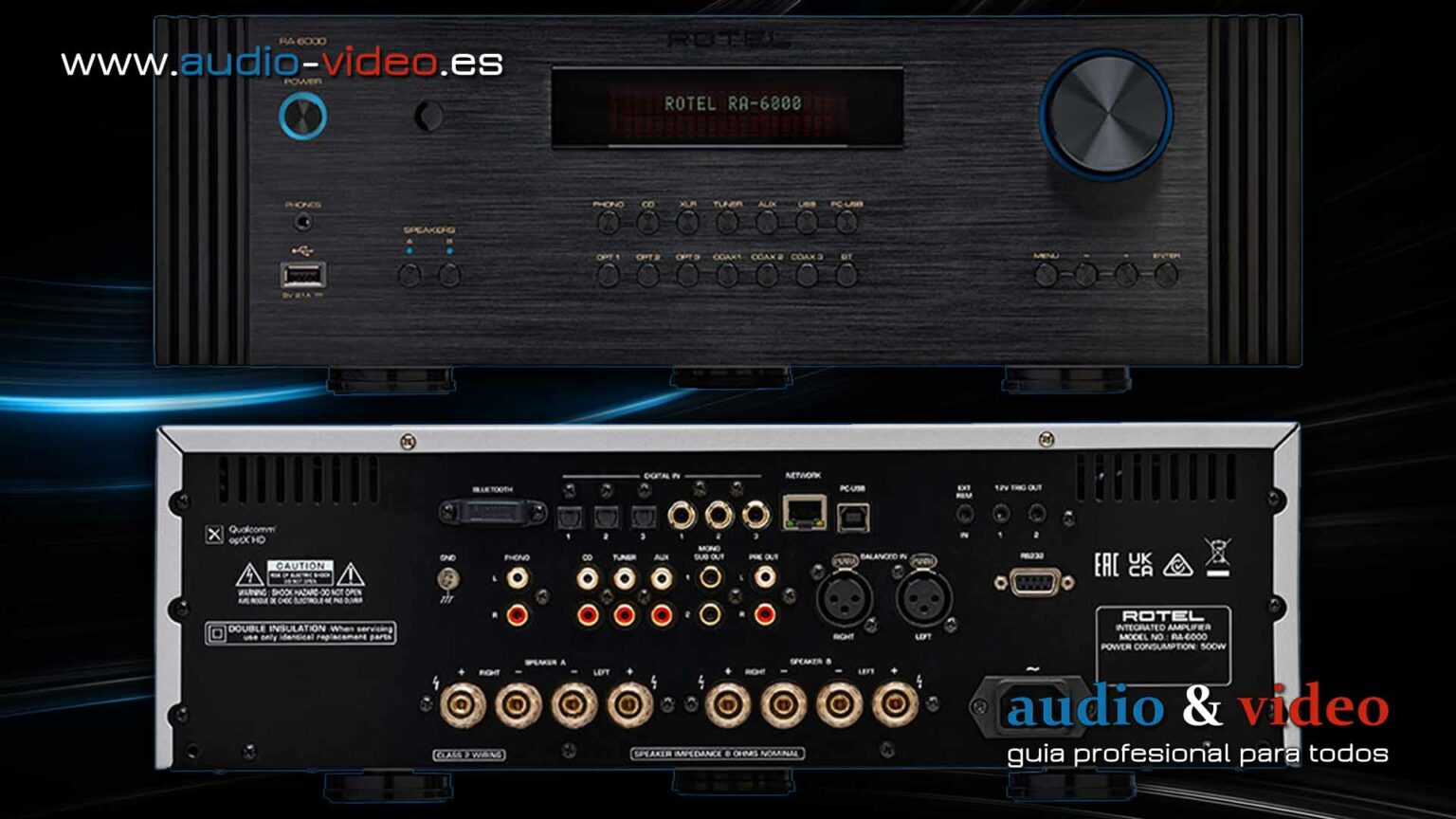 Rotel S14 - All-in-One -streamer y amplificador