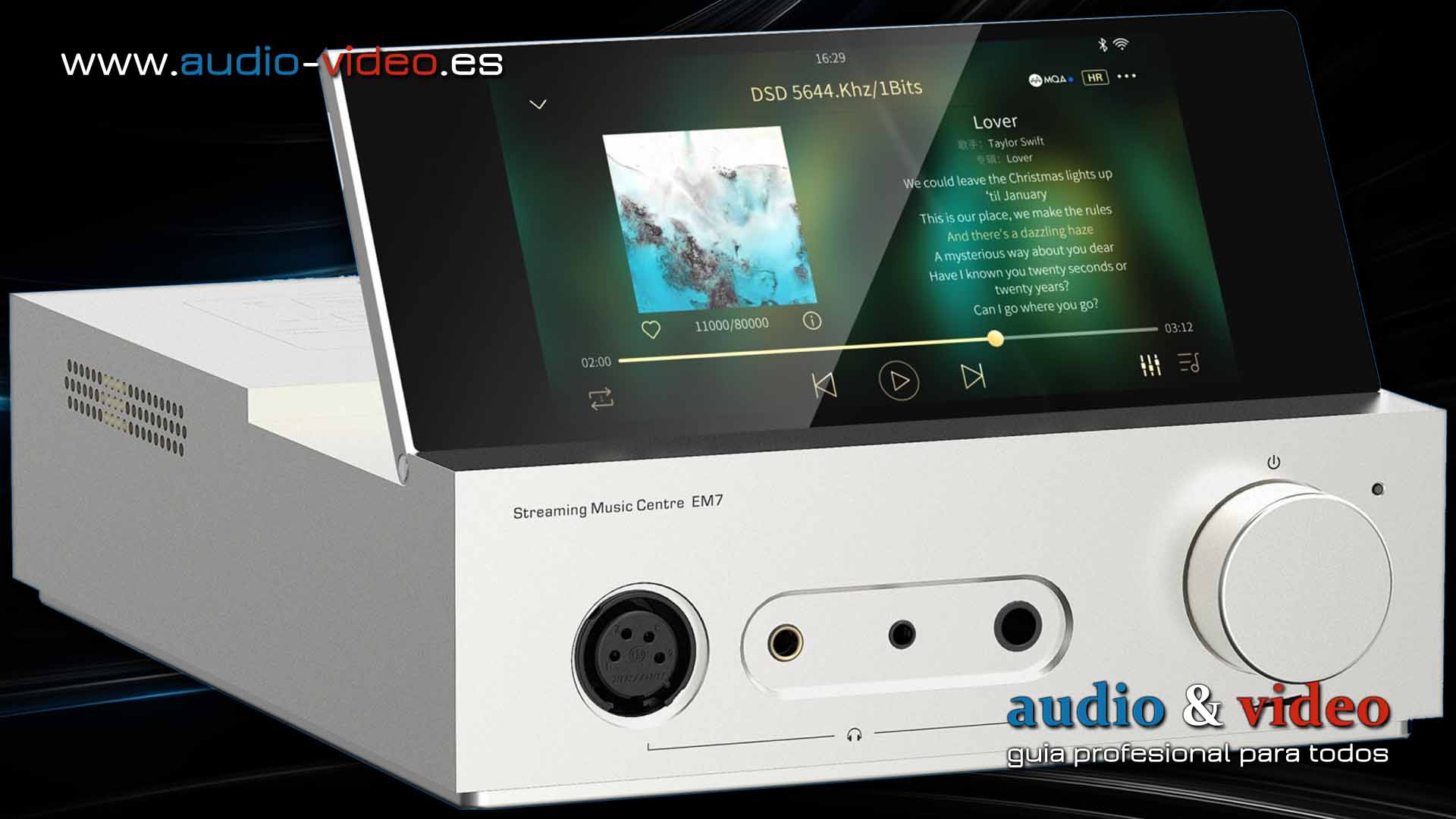 Shanling EM7 - High-end Desktop Streamer DAC - amplificador