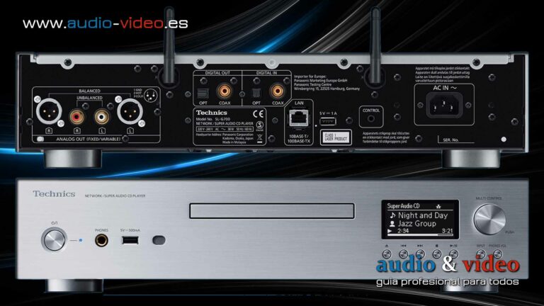 Technics SL-G700M2 - reproductor multiformato SACD + MQA